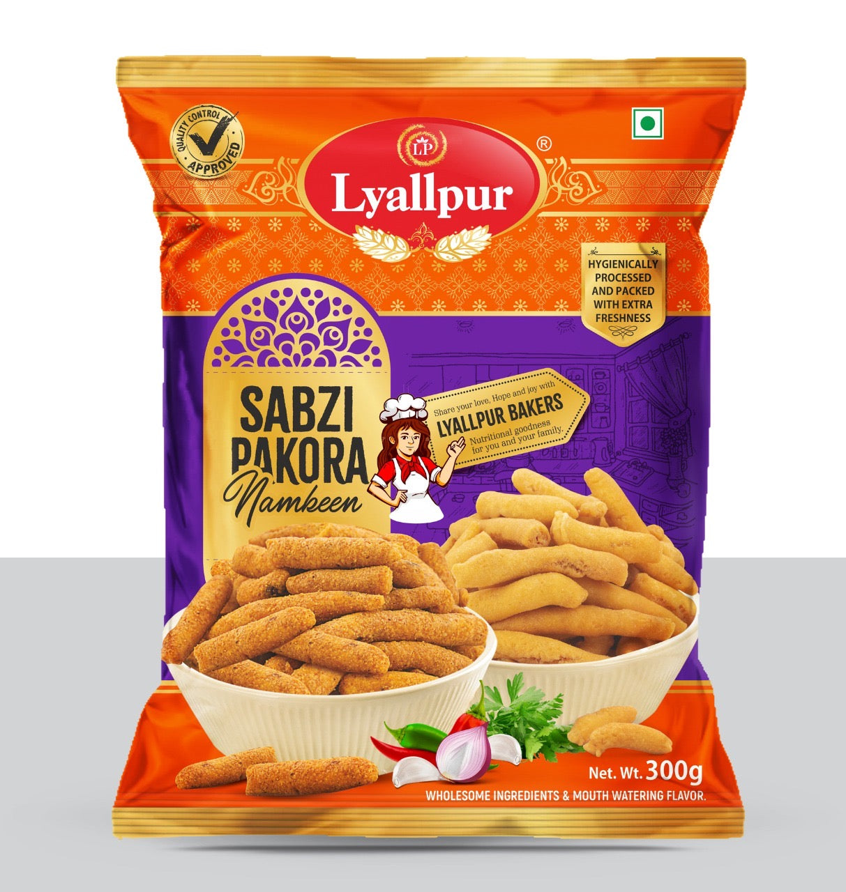 Sabzi Masala Pakora 300g – Lyallpur Sweets