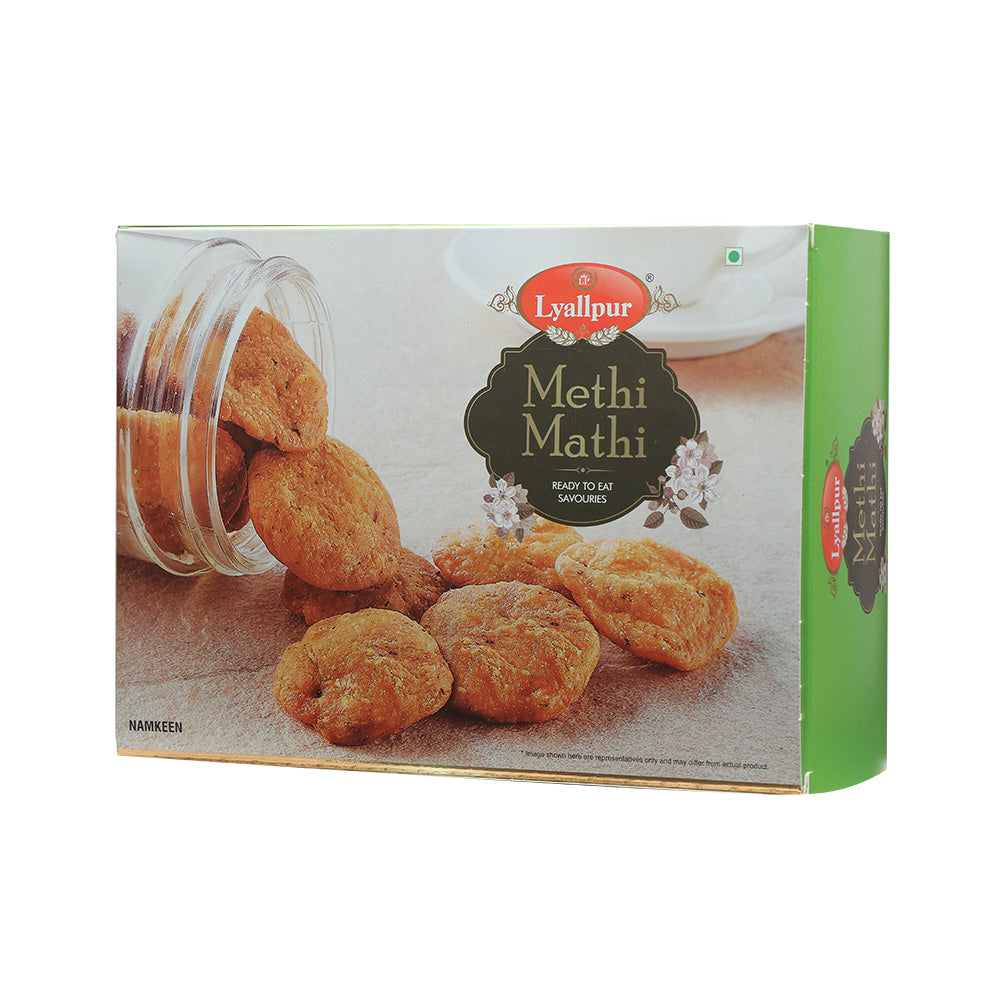 Methi Mathi 350g | Methi Mathri | Tea Time Snack – Lyallpur Sweets